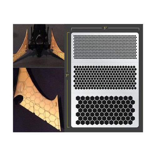 Fallout Stencil Hex Mesh New | eBay