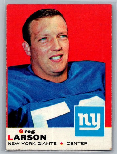 1969 Topps #106 Greg Larson | eBay