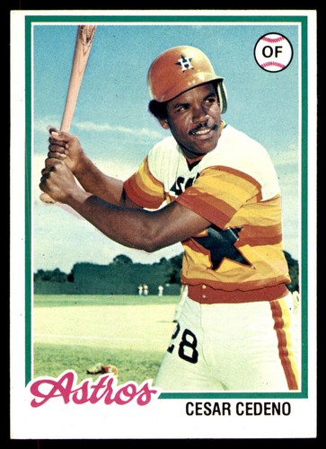 1978 Topps #650 Cesar Cedeno Houston Astros Card | eBay