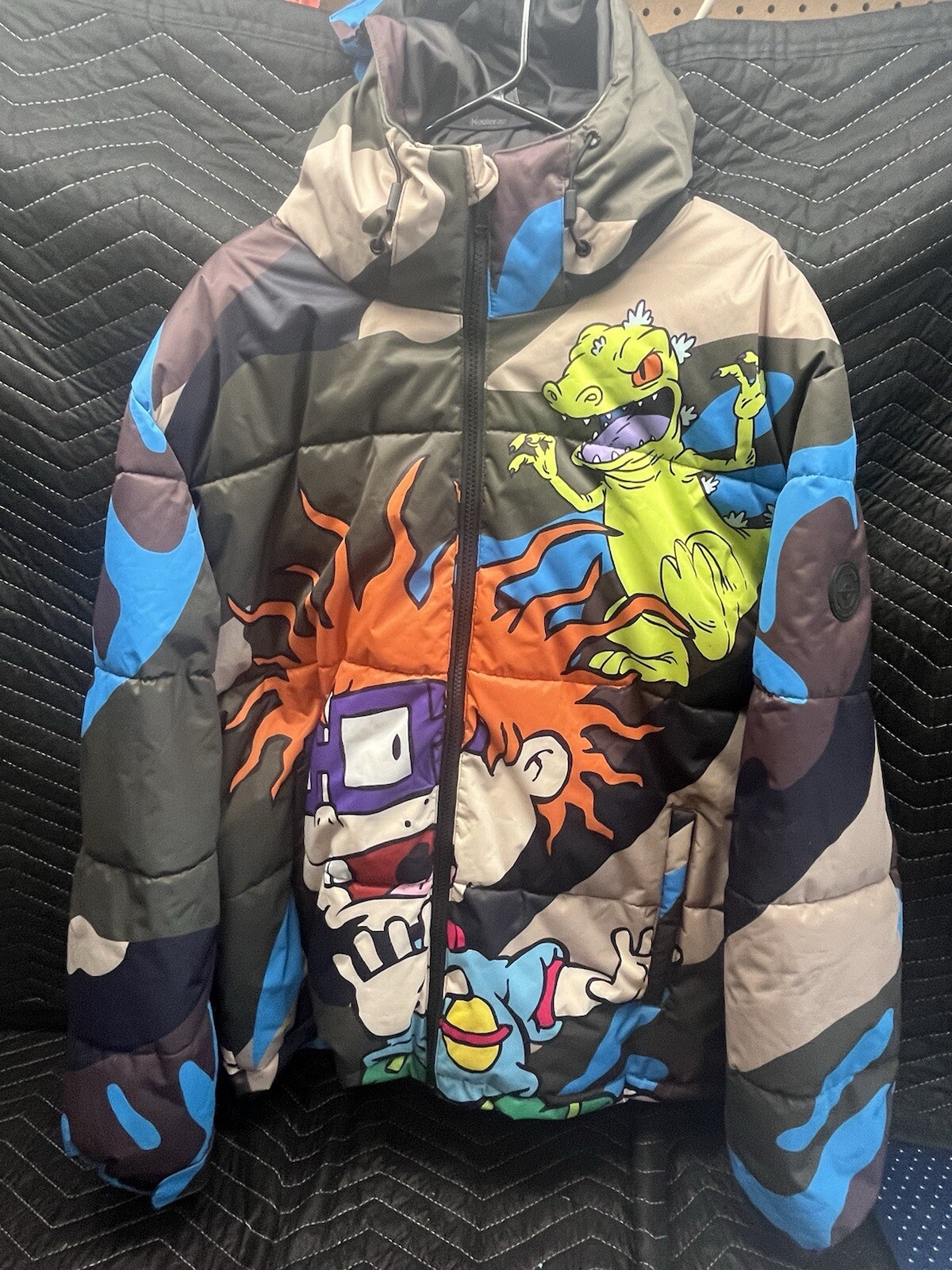 Members Only X Nickelodeon Puffer Jacket Rugrats Size… - Gem