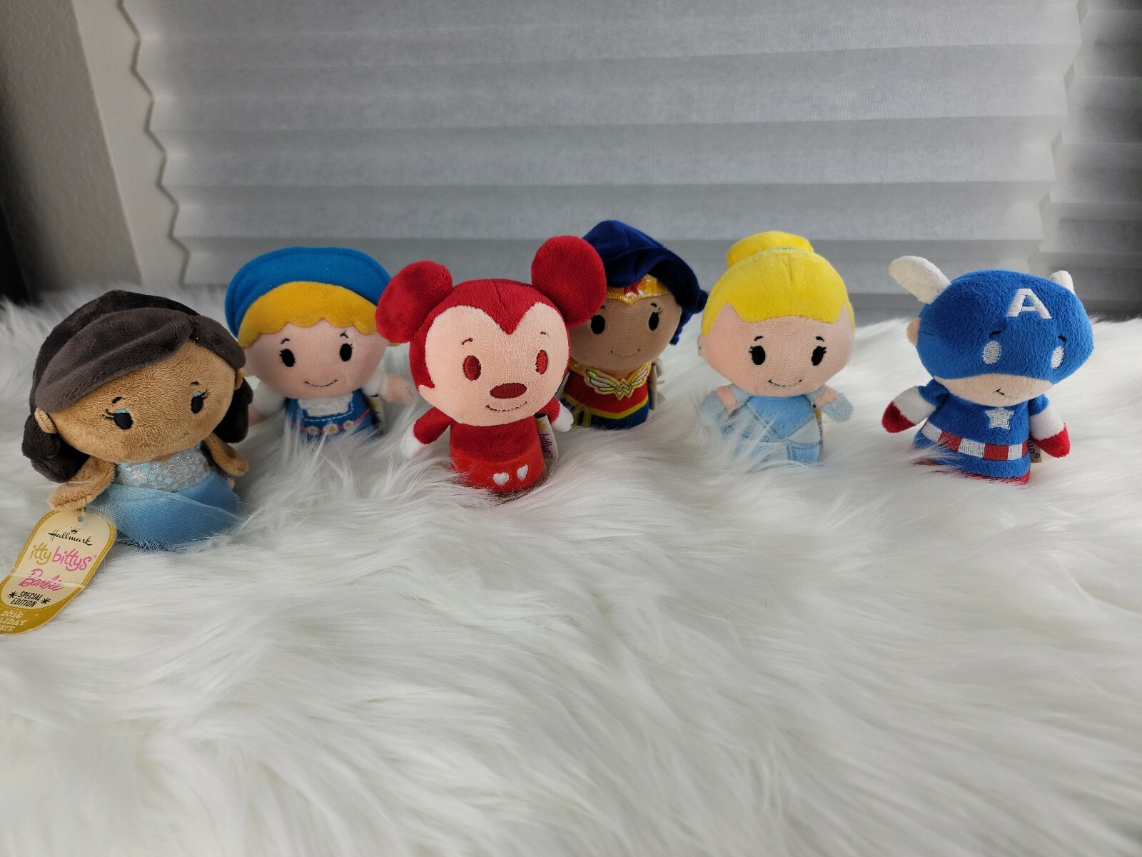 Hallmark Itty Bittys Disney/Marvel Variety Mixed LOT Of 6 - EUC | eBay