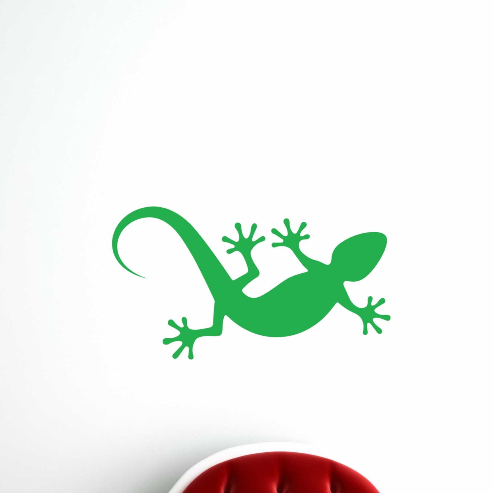 Lizard - Vinyl Wall Decal Gecko Reptile Jungle Theme Decor Tropical ...