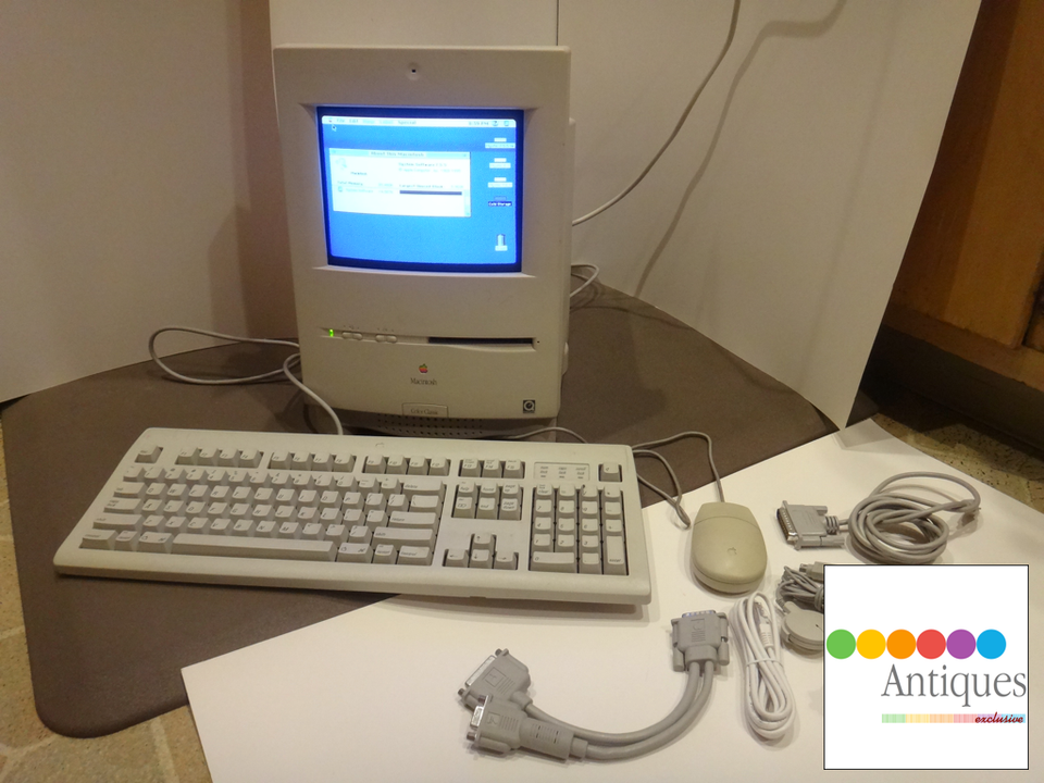 Vintage Rare Macintosh Color Classic II with Apple IIe 36MB RAM 4GB HD ...
