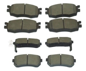 FRONT & REAR BRAKE PADS FOR HYUNDAI i20 1.2 1.4 + 1.4 CRDi 09-13 WITH ...
