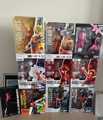 Sh.Figuarts Lot (each Sold Separately) Please Check Description Before ...