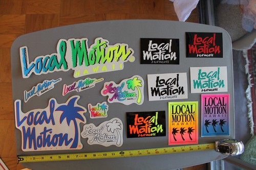 Billabong Local Motion Surfboards Neon 80's Vintage Surfing STICKER ...