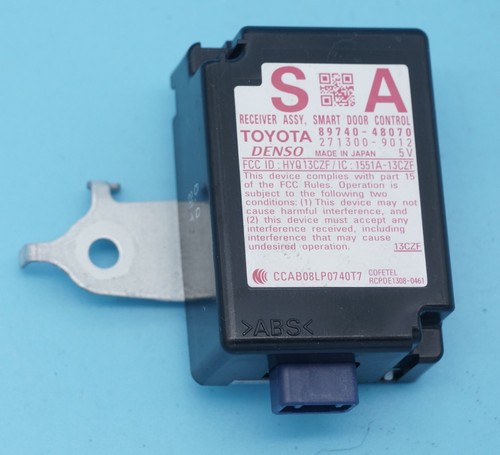 Lexus RX350 RX450h GGL GYL Smart Door Control Module Receiver OEM 89740 ...