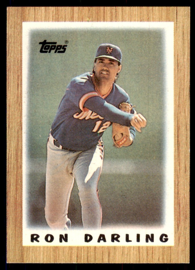 1987 Topps Major League Leaders Ron Darling Baseball Cards #21 | eBay