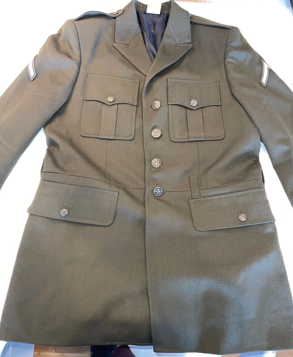 ARMY MALE ARMY GREEN SERVICE UNIFORM (AGSU) COAT, 44% OFF