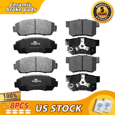 Front & Rear Ceramic Brake Pad for 2005 2006 2007 2008 - 2012 Nissan ...
