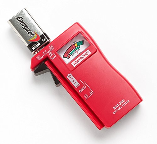 BAT-250 Battery Tester, Basic Pack, Test standard and rechargeable ...