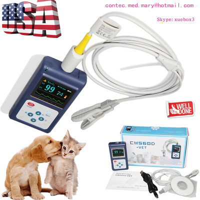 CONTEC Veterinary Handheld CMS60D-Vet Pulse tester pulse oxygen ...