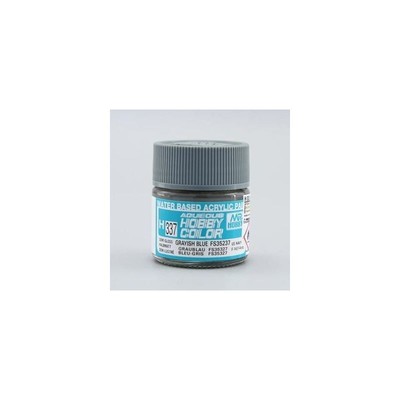 GUNZE MR. HOBBY PEINTURE H337 AQUEOUS HOBBY COLORS (10 ML) GRAYISH BLUE ...