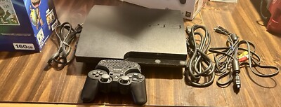 ~*~Great Condition PS3 (160 GB) Console w/ Keyboard Controller & Box ...