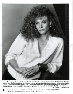 1985 Press Photo Ashley Crow American actress - dfpb52275 | eBay
