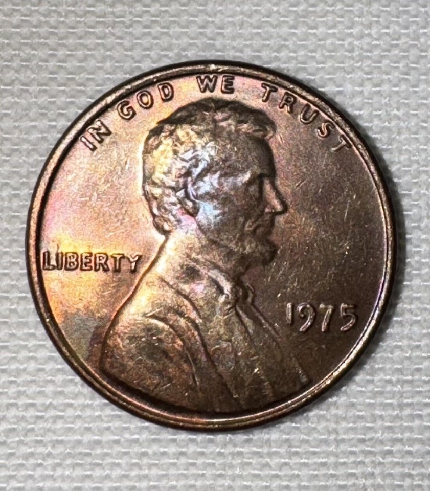 1975 Lincoln Penny No Mint Mark RARE Coin DD | eBay