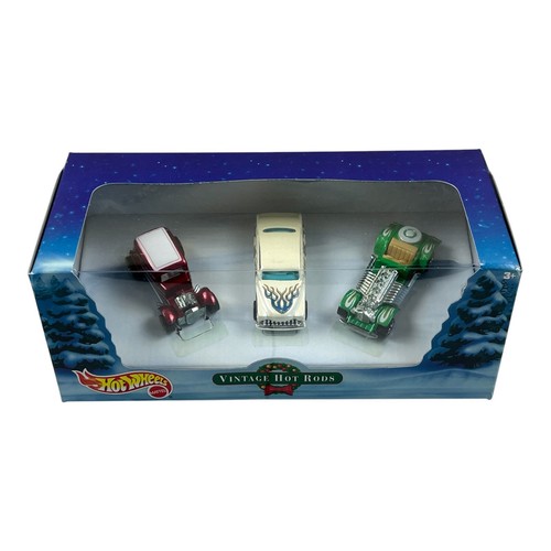 Hot Wheels Avon Vintage Hot Rods Holiday 3-Car Boxed Set w/ Shipper ...