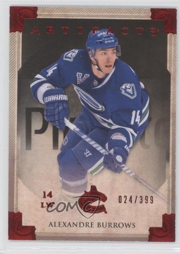 2013-14 Upper Deck Artifacts Ruby /399 Alexandre Burrows #5 | eBay