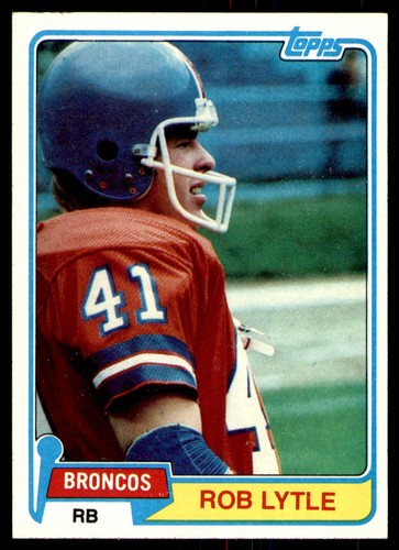 1981 Topps #464 Rob Lytle Denver Broncos Card | eBay