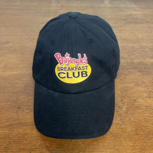 Bojangle's Breakfast Club Hat Cap Black Cotton Employee Strapback One ...