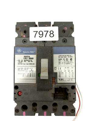GE SEDA36AT0100 Circuit Breaker, 100A, 600V, 3Pole | eBay