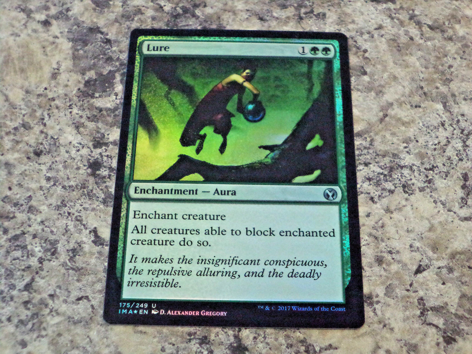 1x Foil - Lure - Magic the Gathering MTG Iconic Masters | eBay