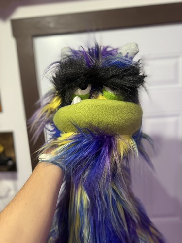 Professional Monster-Style Sack Puppet/Muppet With Live Hands & Eyebrow ...