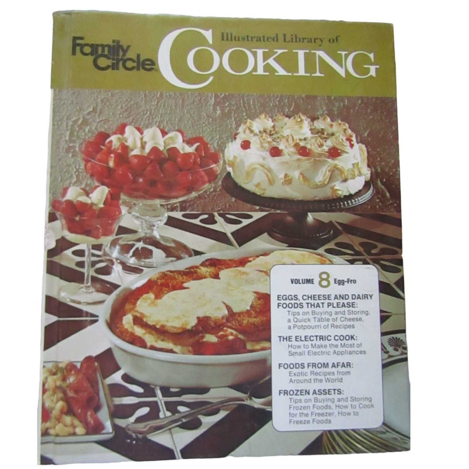 Vintage FAMILY CIRCLE Illustrated Library of Cooking Volume 8 | eBay