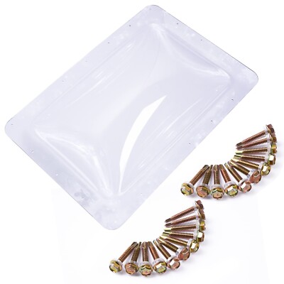 Rv Skylight With 22 Screws Transparent Shower Inner Dome Skylight Kit ...