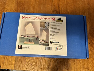 Model Shipways Norwegian Sailing Pram #MS1471 Model kit 1 12 Scale ...