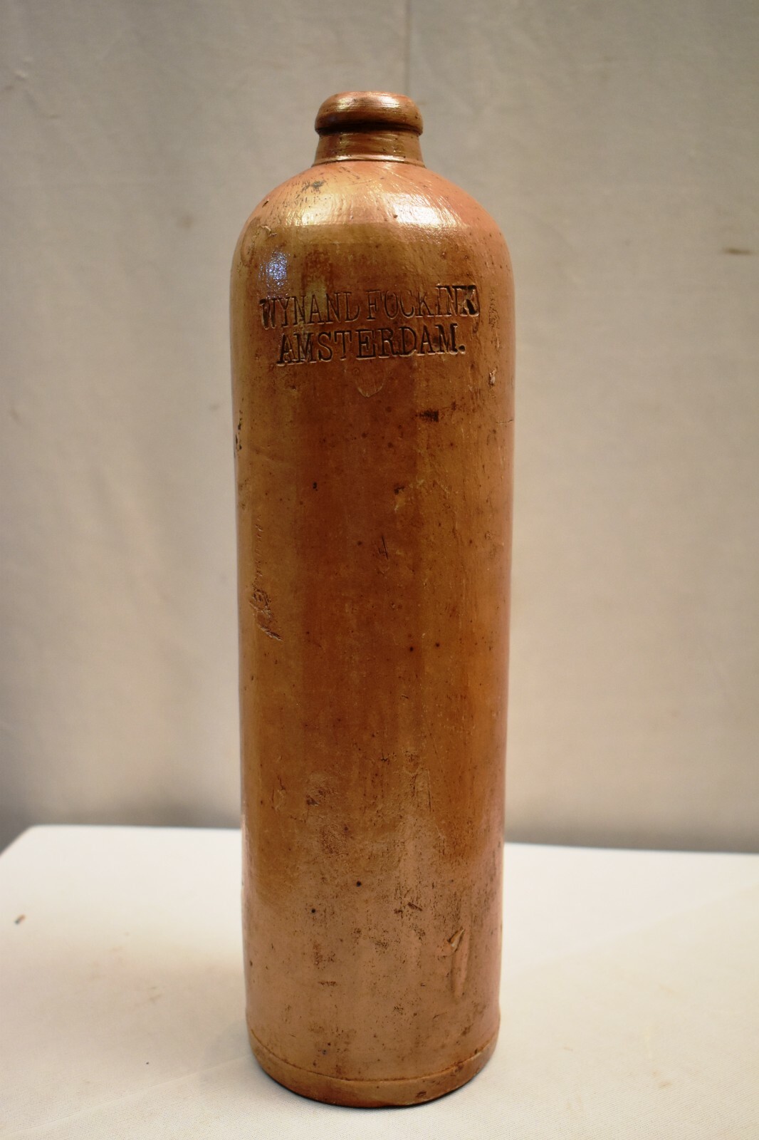 Antique Stoneware Gin Bottle Wynand Fockink Amsterdam Late 1800S ...