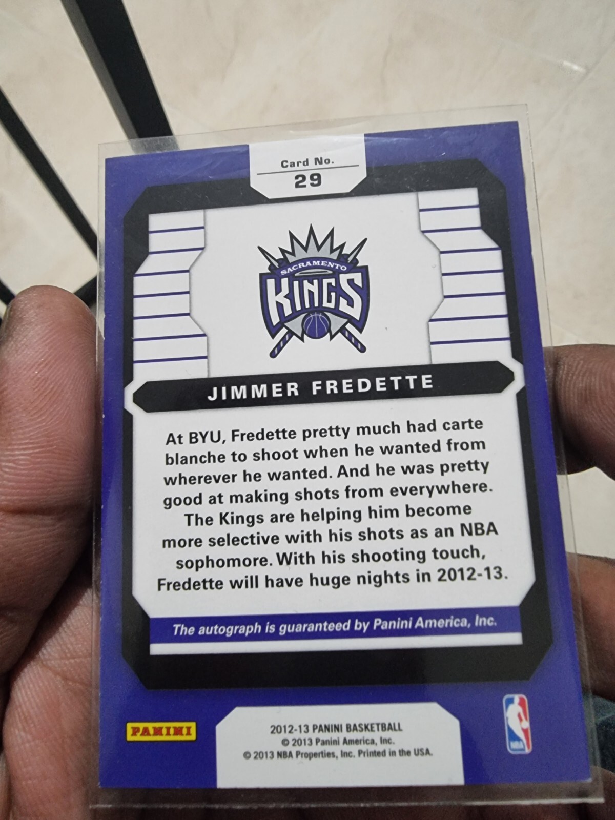 2012-13 Panini Authentic Signature Jimmer Fredette Rookie Auto | eBay