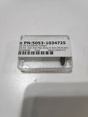 Sonion CS 53 Connector system 210 mm flex strip-5 mm | eBay