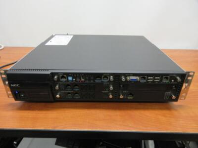 NEC CHS2UG US SV9100 19-inch 6-Blade 2U Chassis / Black w/ Modules | eBay