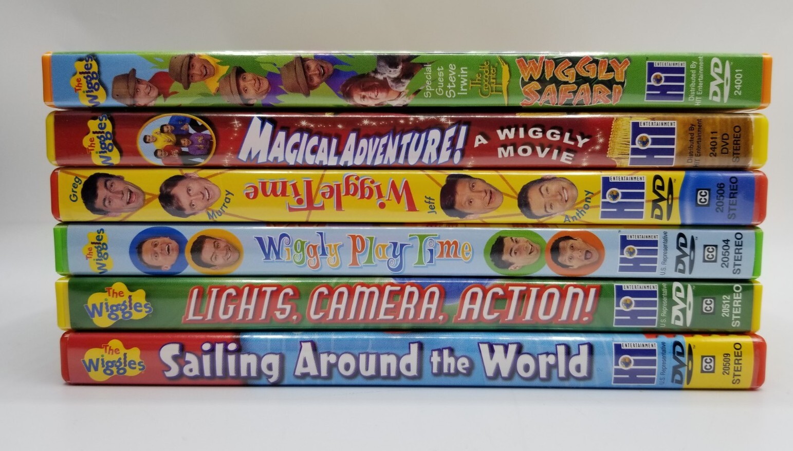 The Wiggles DVD Lot of 6 Wiggly Safari | Grelly USA