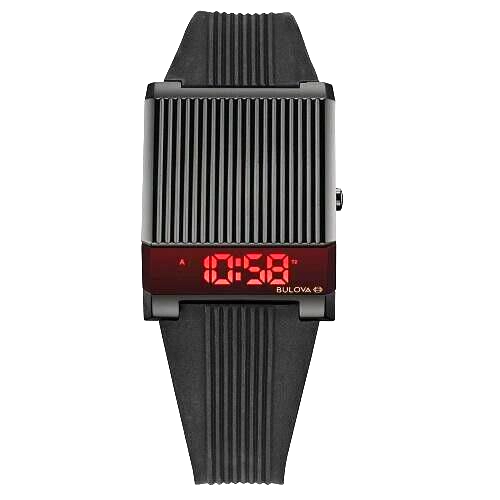 98C135 BULOVA Archives Series Computron LED Dedital Watch | eBay