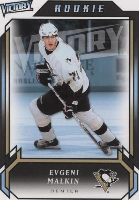 2006-07 Victory - Rookie Evgeni Malkin #304 (RC) for sale online | eBay