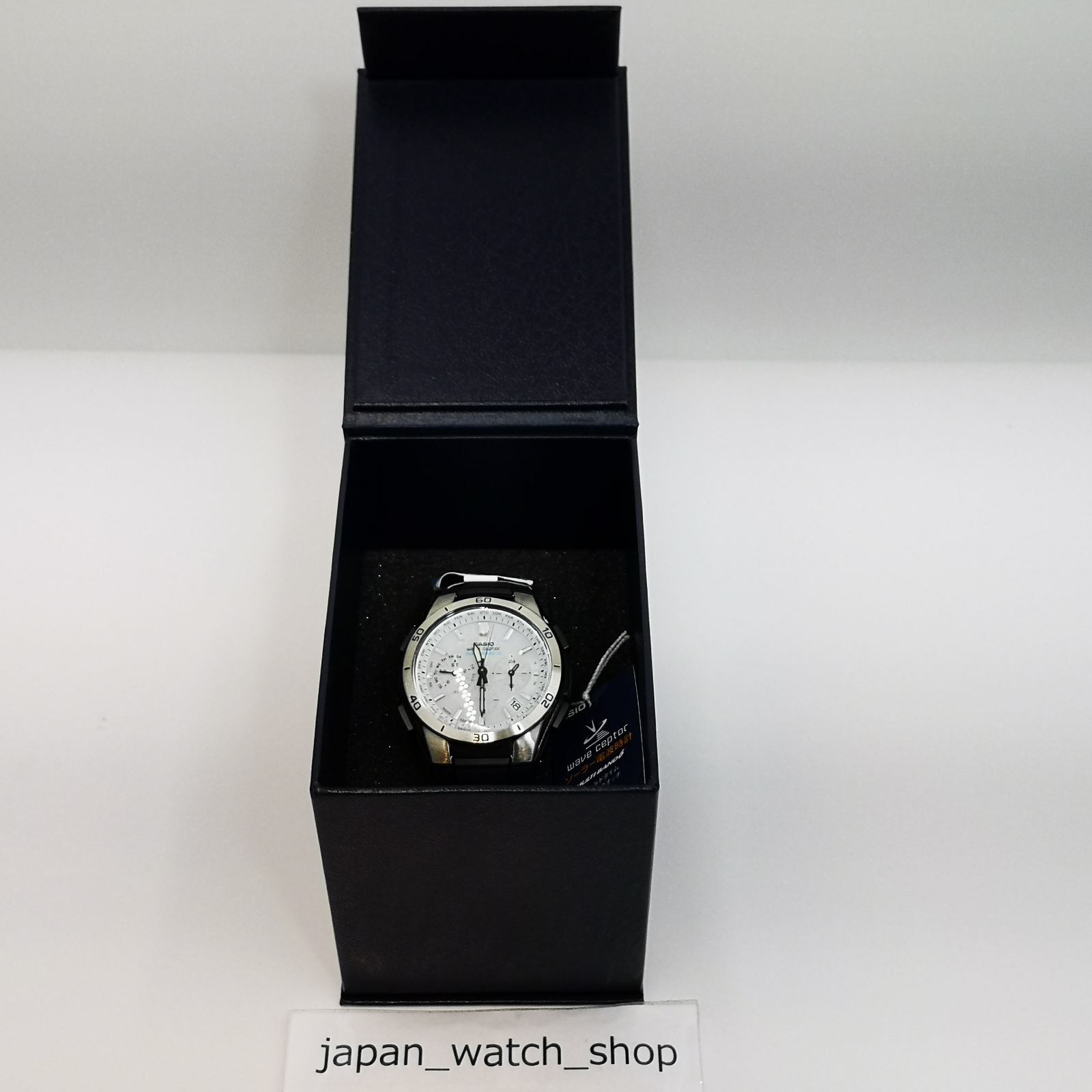 CASIO WAVE CEPTOR WVQ-M410-7AJF White Tough Solar Men's Watch New in ...