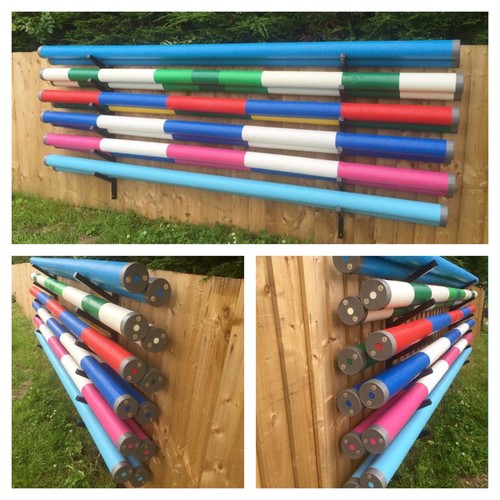 Show Jump Pole Rack - Pole Tidy Holder Rack 100% British Made | eBay UK