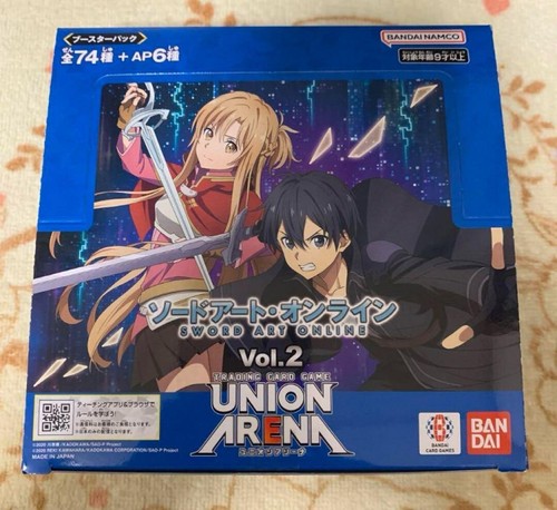 UNION ARENA EX08BT Sword Art Online SAO vol.2 Box Card Game Bandai | eBay
