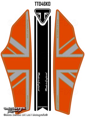 Triumph Scrambler 1200 2019 - 2024 Motorcycle Tank Protector Paint ...