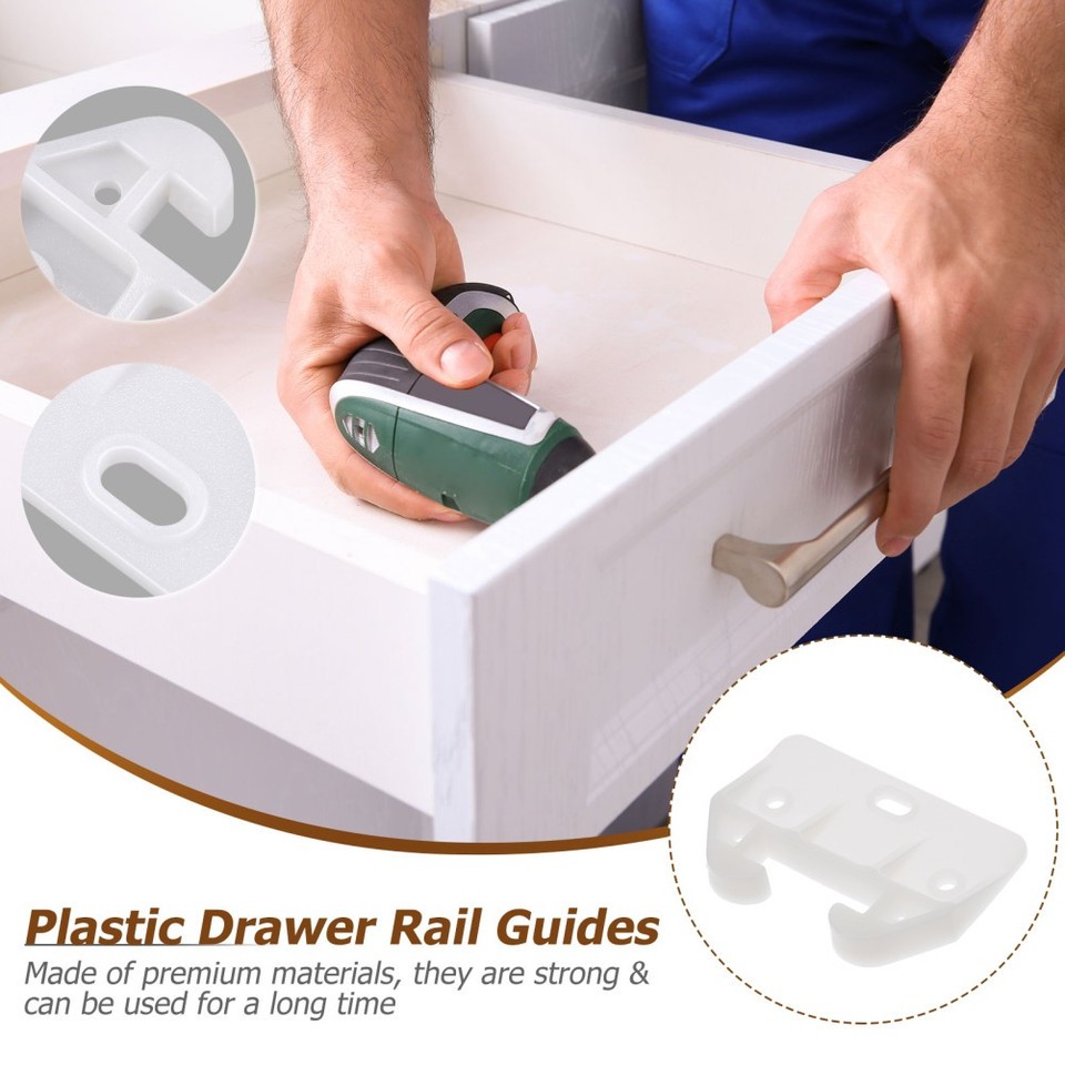 12pcs dressers drawer drawer track rail slides furniture guides ...