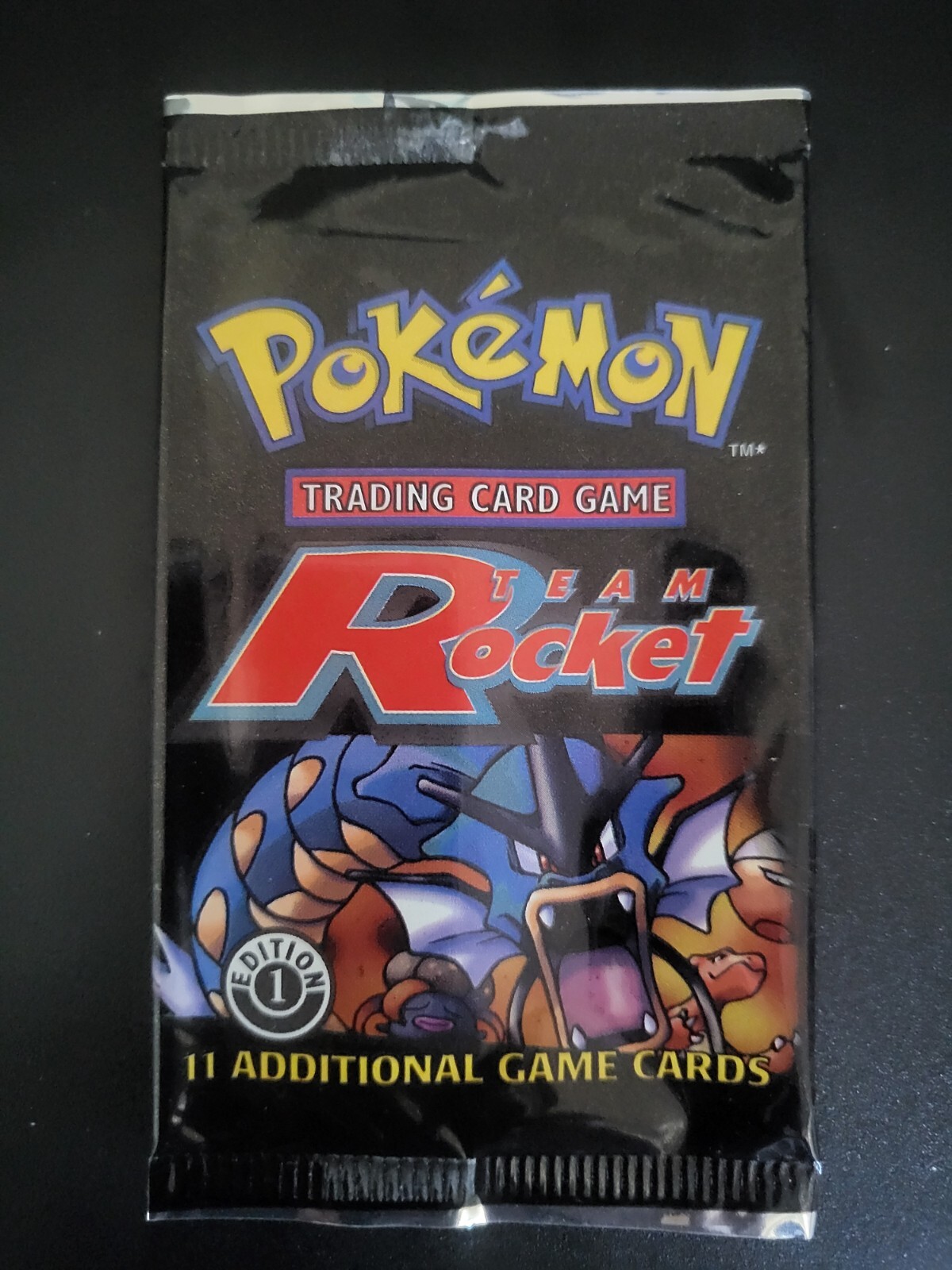 Pokémon TCG Team Rocket 1st Edition Booster Wrapper/Box Top - Choose ...