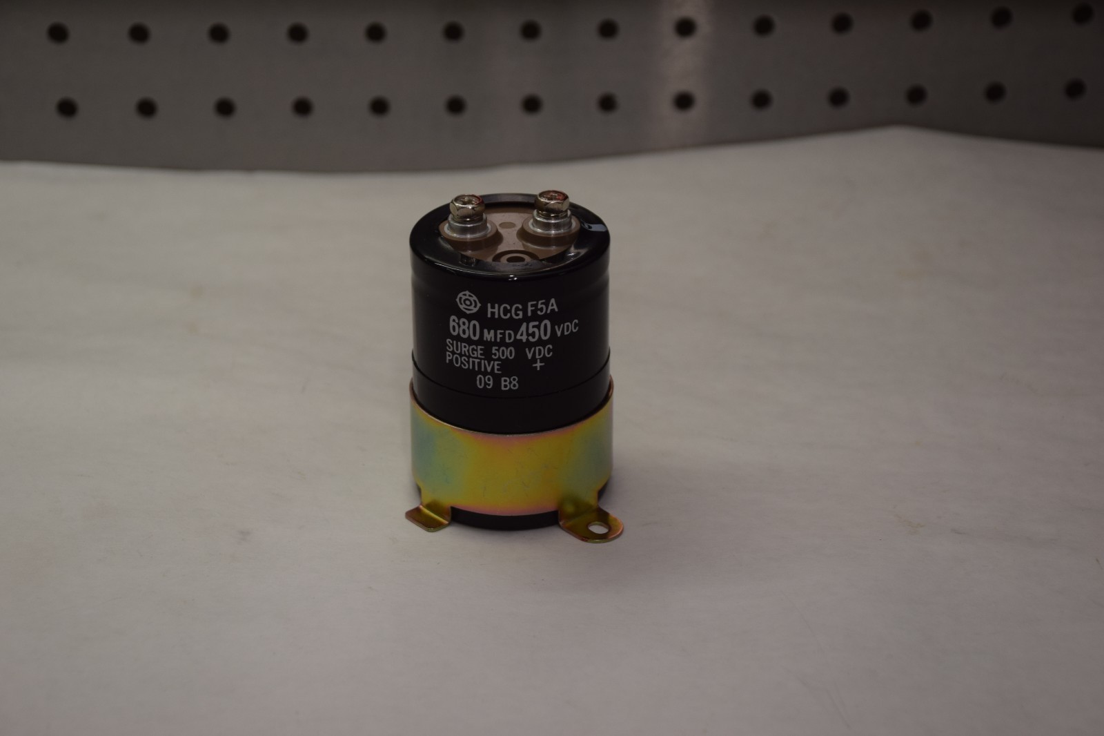 HCG CAPACITOR HCG F5A HCGF5A 680 MFD 450 VDC SURGE 500 VDC - USED | eBay