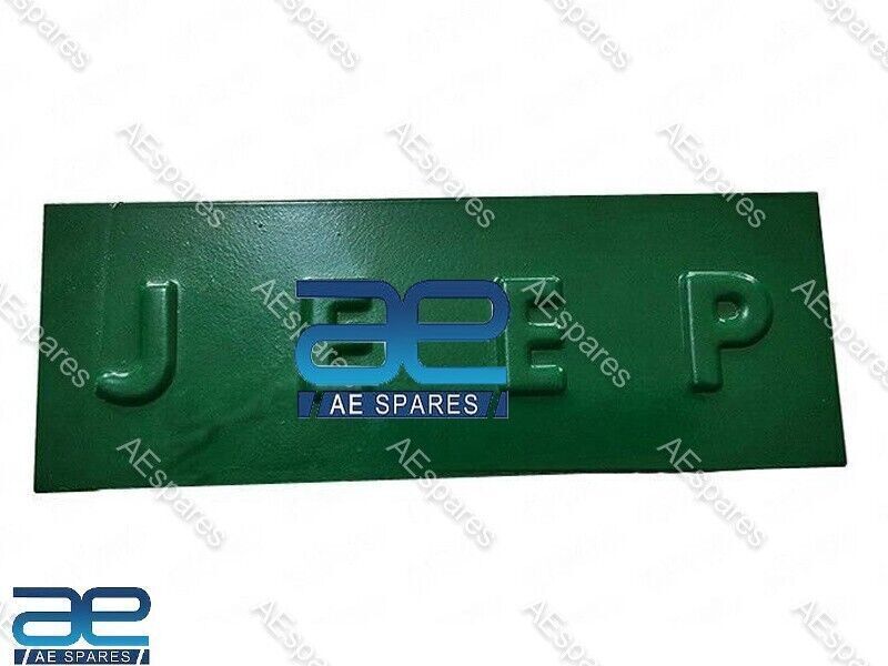 Stamped Metal Plate Compatible For Jeeps Willys | eBay