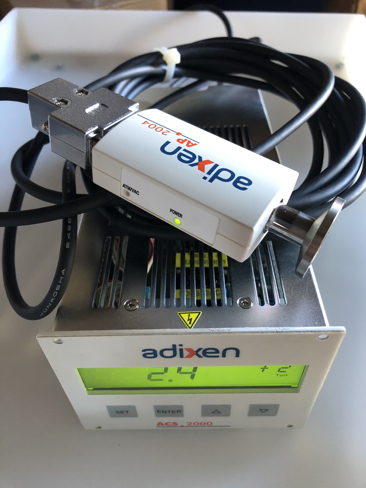 Adixen ACS 2000 Gauge Controller w/ AP2004 Pirani Gauge | eBay