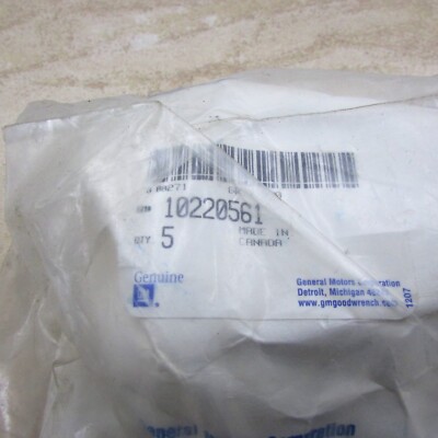 QTY 5 Genuine OEM GM 10220561 Bolt/Screw, Drivetrain & Front Suspension ...