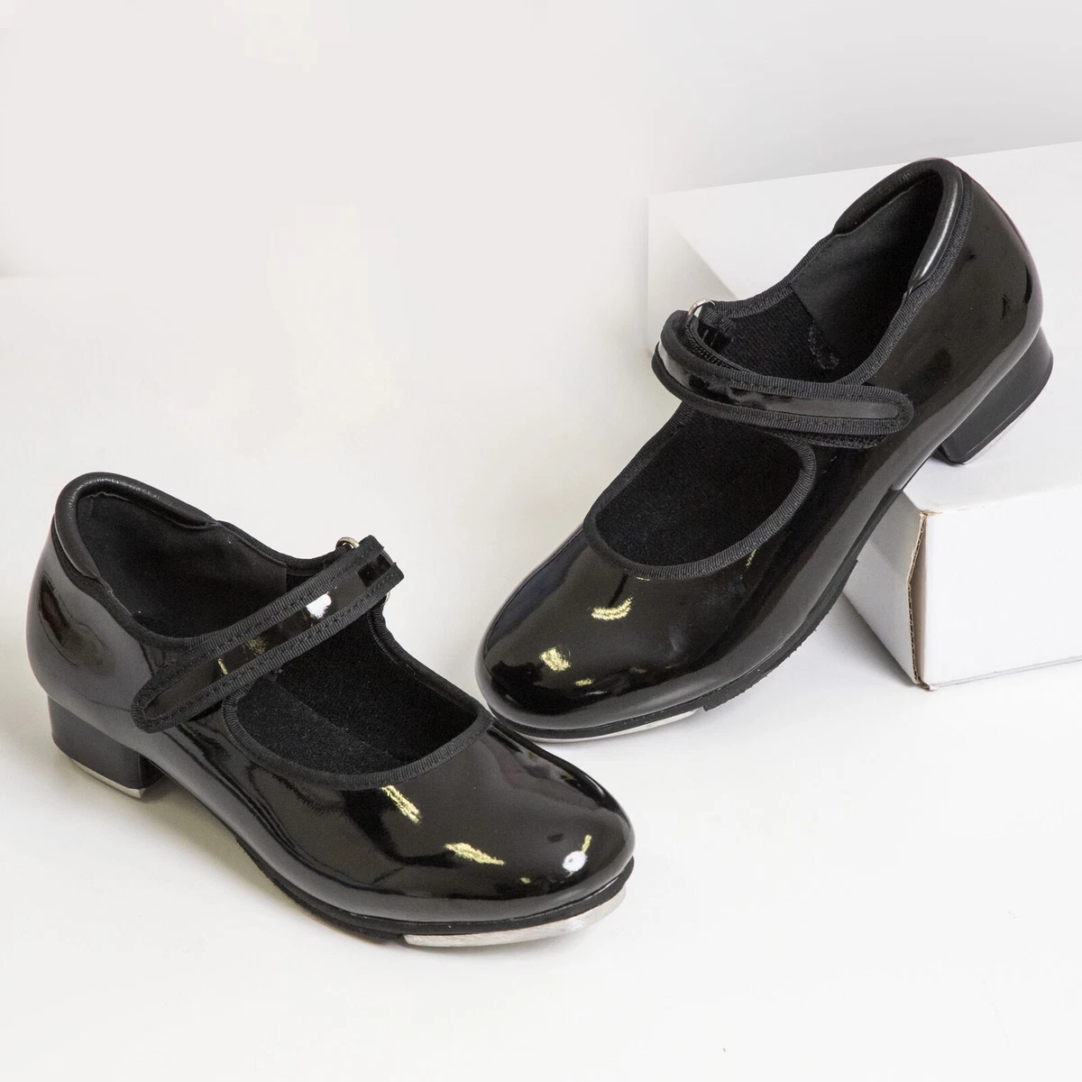 Black Tap Shoes For Girls