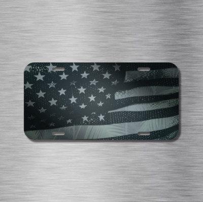 USA US Swamp Everglades Fishing Flag Florida Vehicle License Plate Auto ...