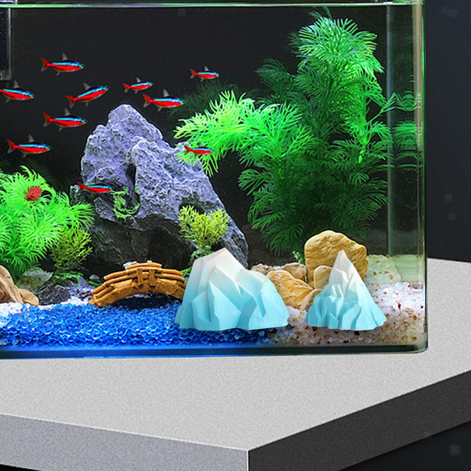 Aquarium Iceberg Decoration Underwater Iceberg Ornaments for Garden ...